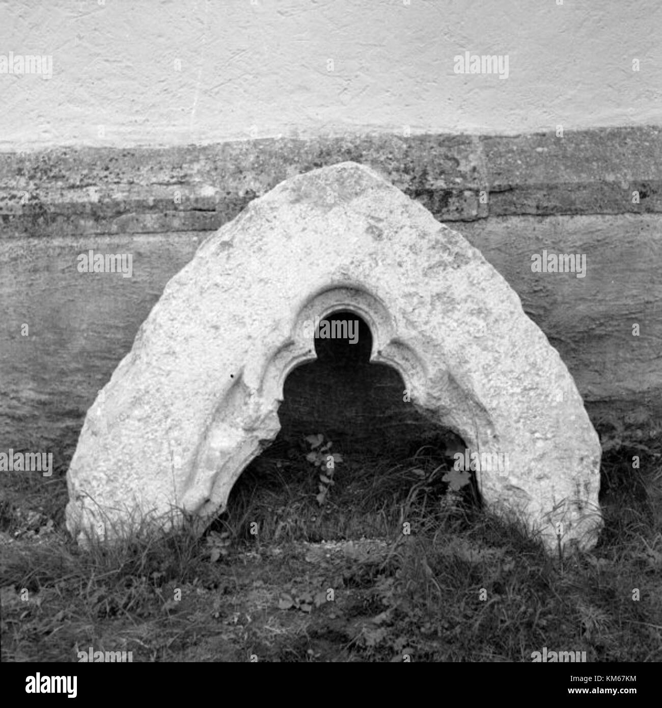 Lojsta Church, located on the island of Gotland in Sweden, is a ...