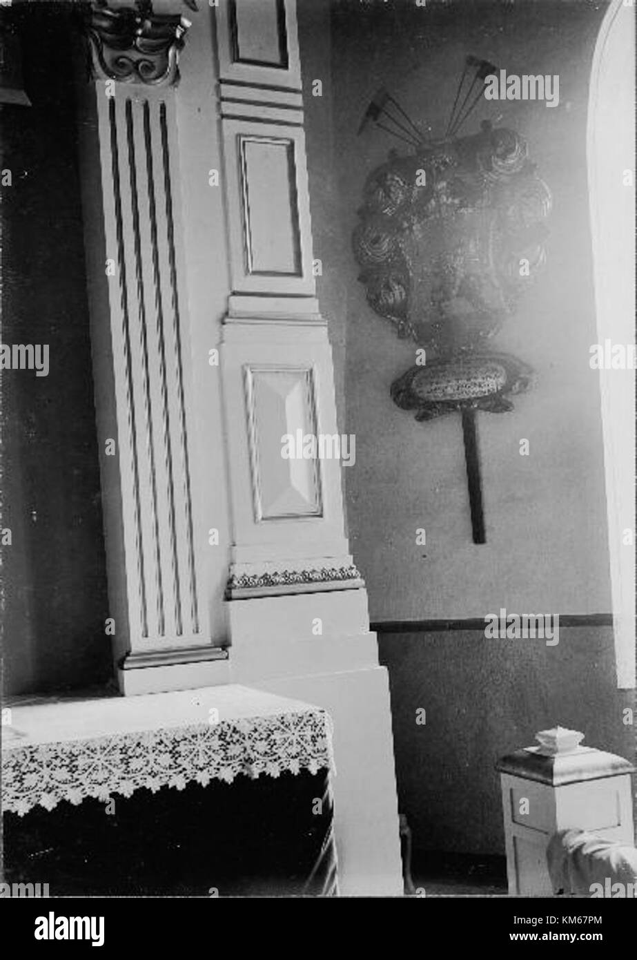 A photograph of Nors Church in Sweden, a historically significant ...