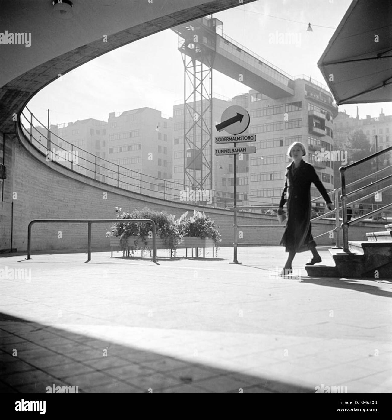 Slussen Black and White Stock Photos & Images - Alamy