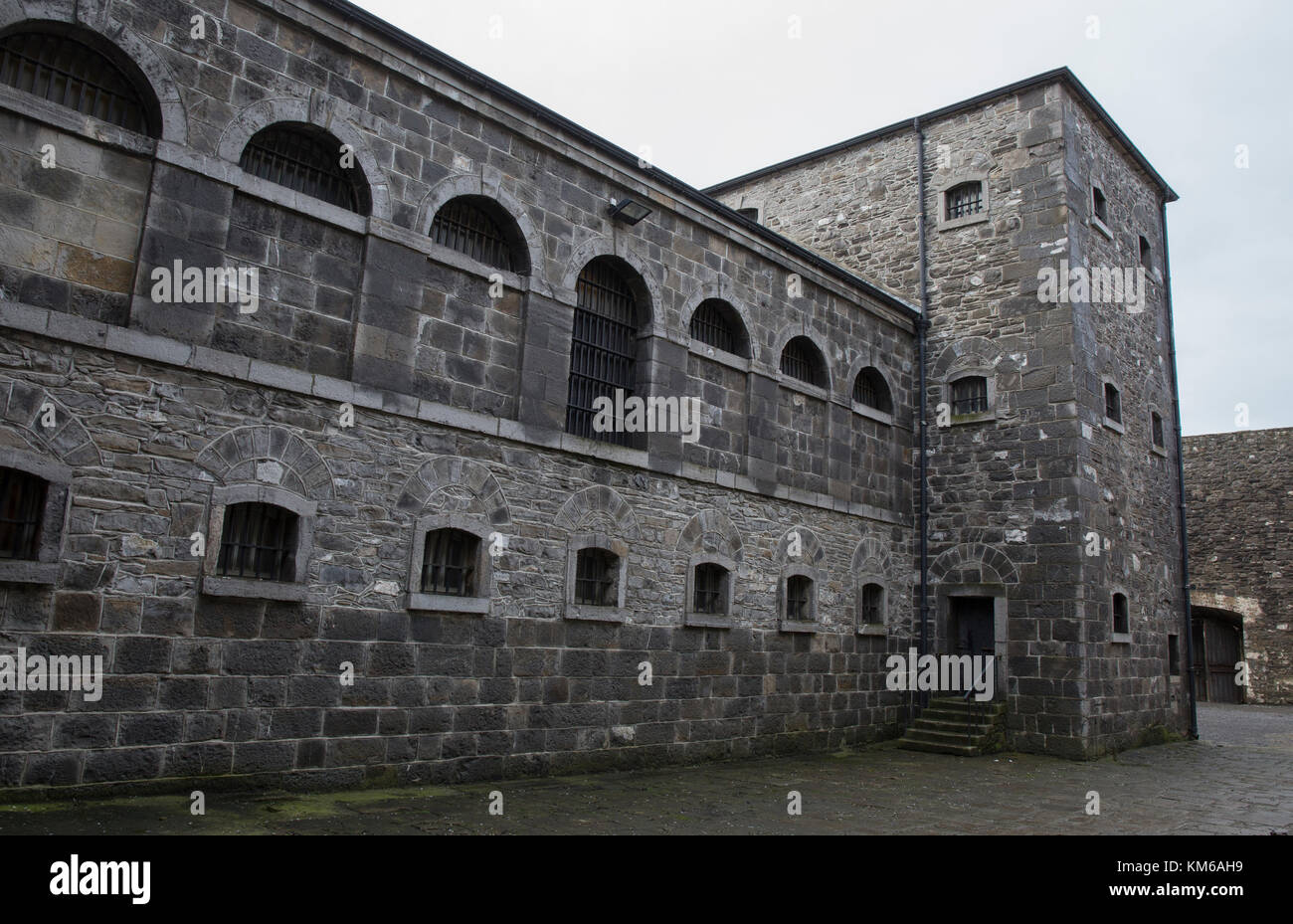 Abandoned Prison. Ireland Stock Photo - Alamy
