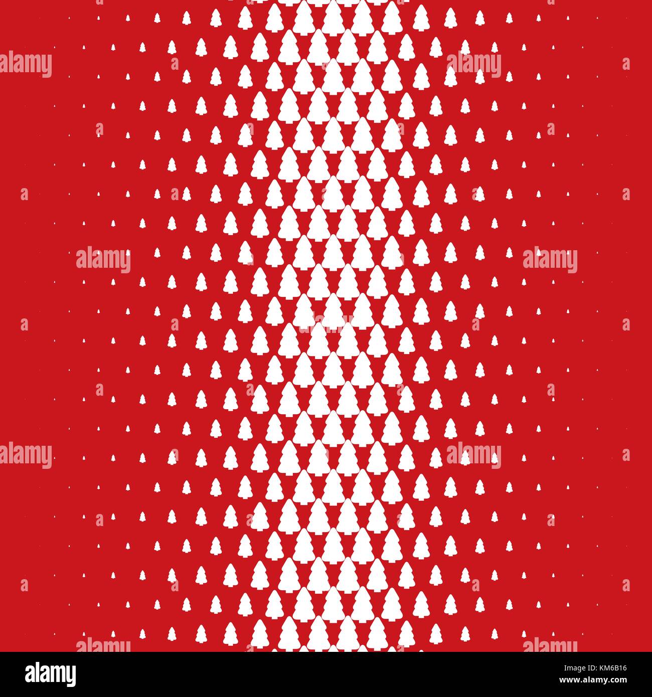 Christmas tree vector halftone pattern Stock Vector Image & Art - Alamy