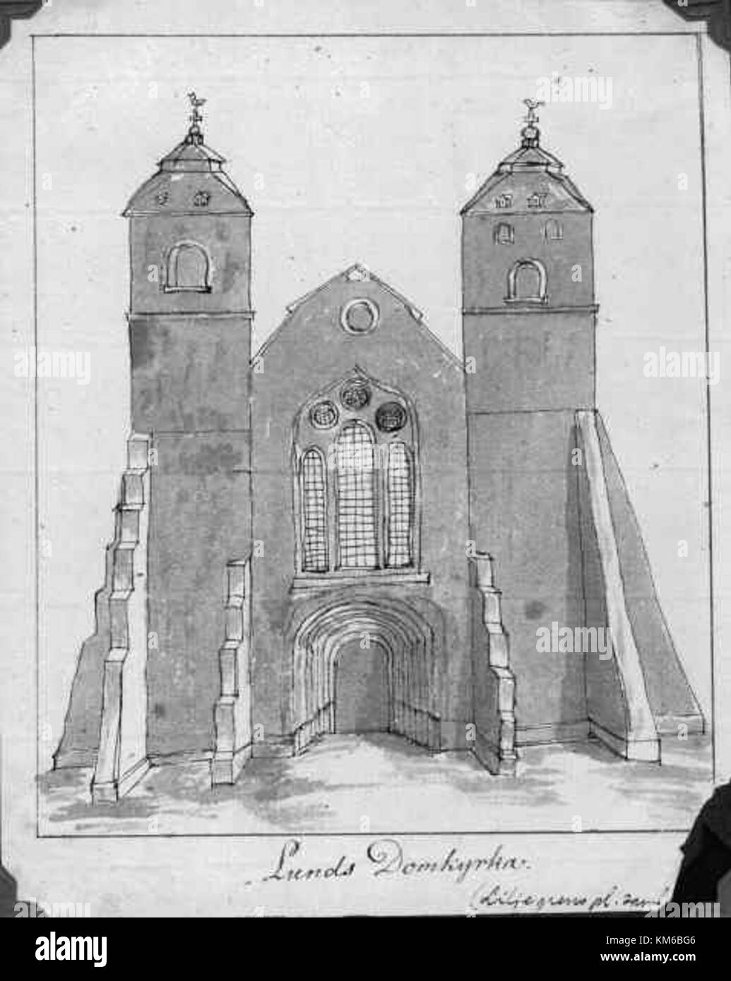 Lunds Domkyrka, also known as Lund Cathedral, is a significant ...
