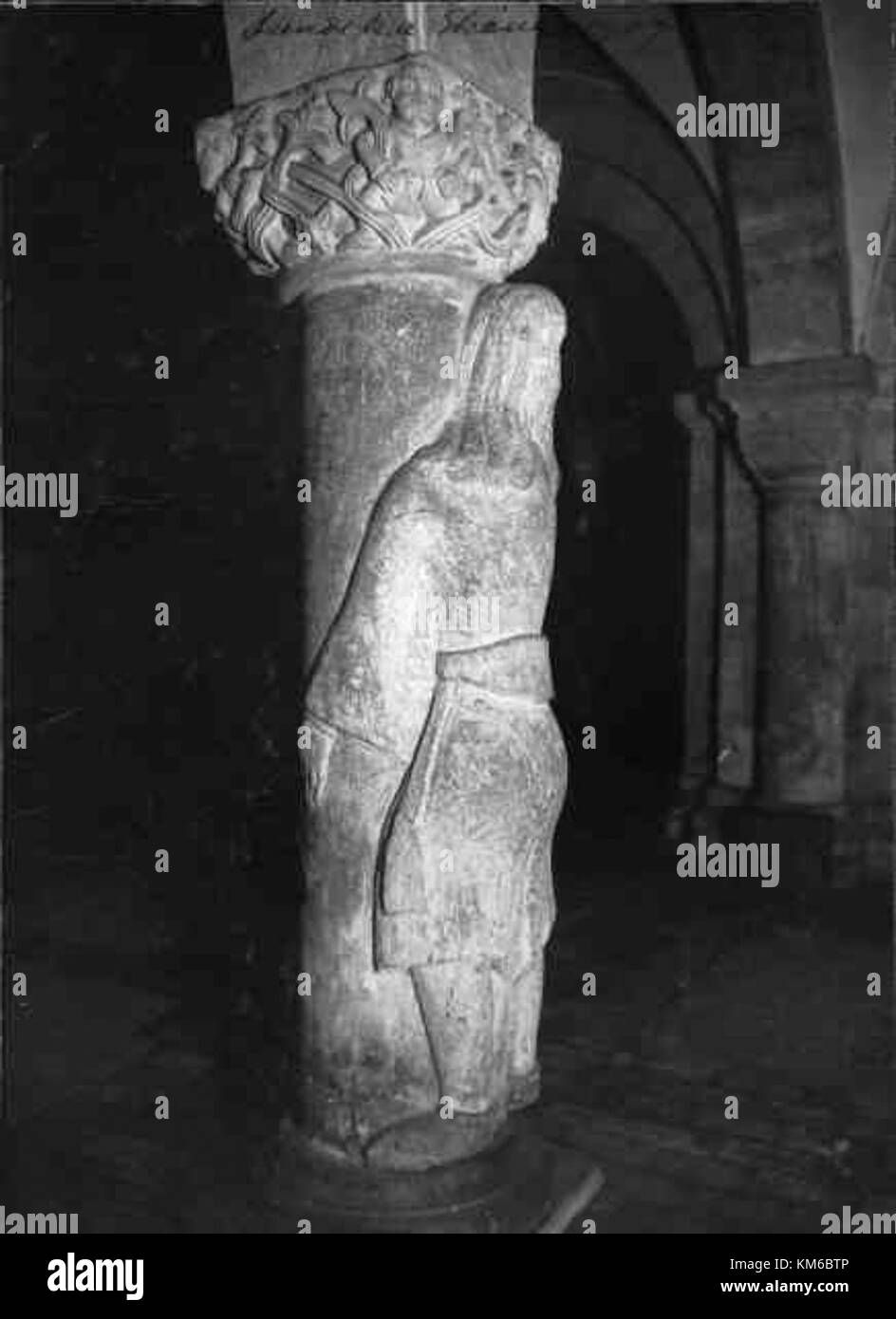 Lunds Domkyrka, located in Lund, Sweden, is a medieval cathedral known ...