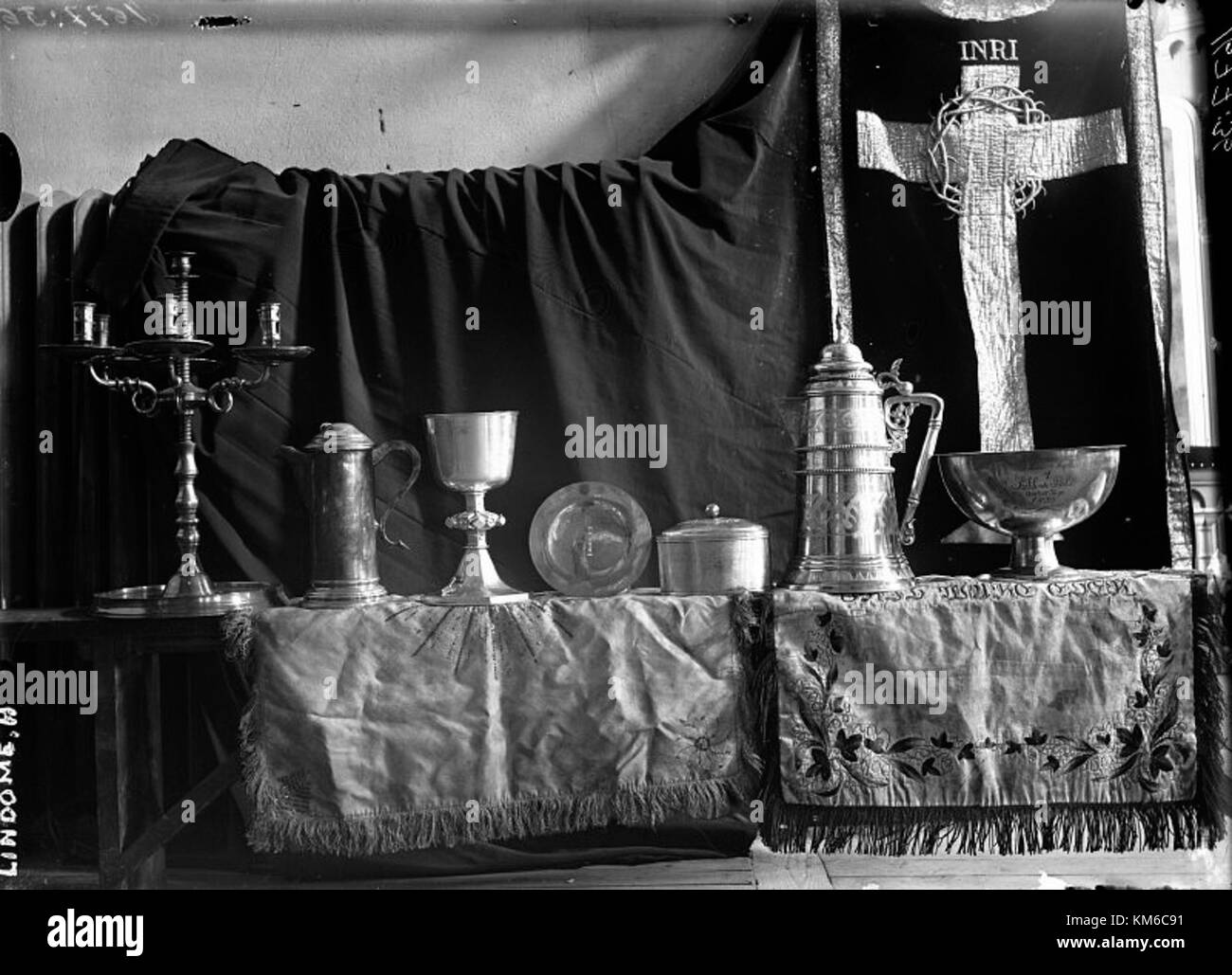 Lindome kyrka KMB 16000200034292 Stock Photo - Alamy