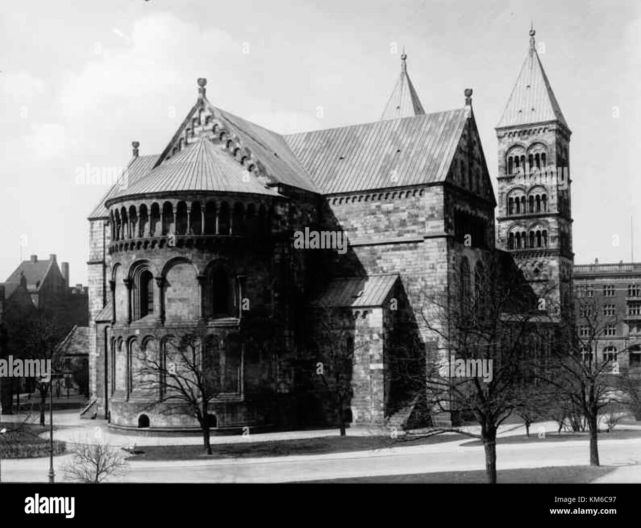 Lunds Domkyrka, or Lund Cathedral, is a historic church in Sweden ...