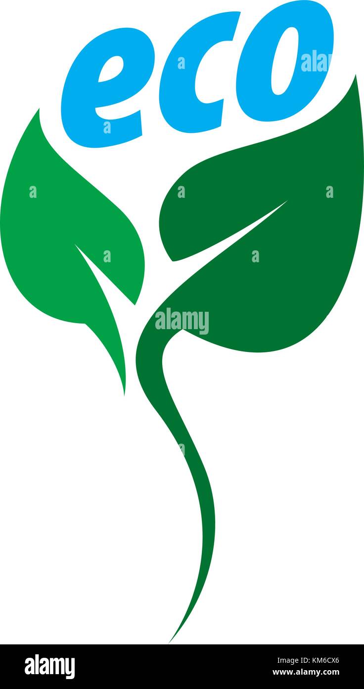 logo vector eco Stock Vector Image & Art - Alamy