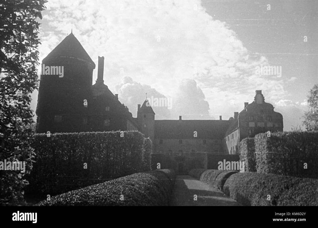 Photograph of Skarhult Castle, a historic castle located in Skåne ...