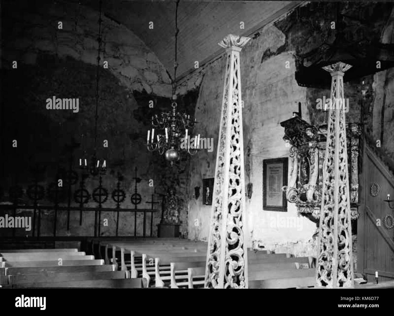 Lidens Gamla Kyrka is an historic church in Sweden, known for its ...