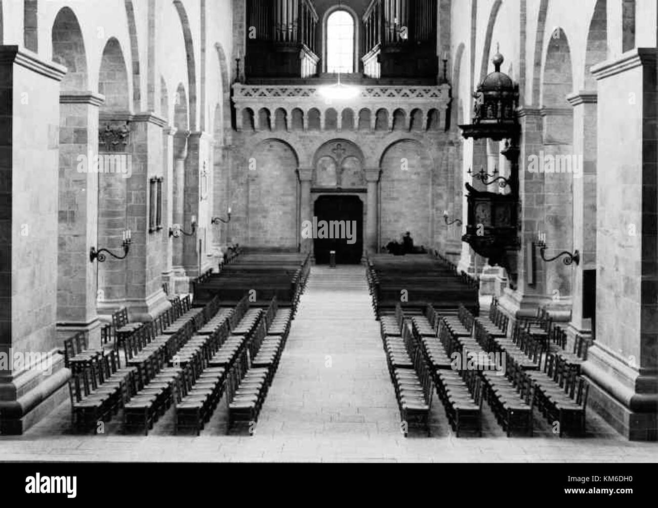 Lund Cathedral, located in Lund, Sweden, is a significant medieval ...