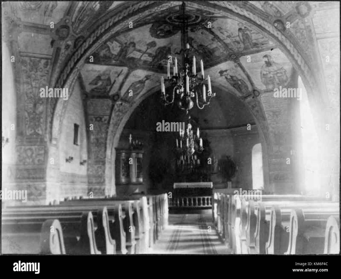 Knista kyrka KMB 16000200046576 Stock Photo - Alamy