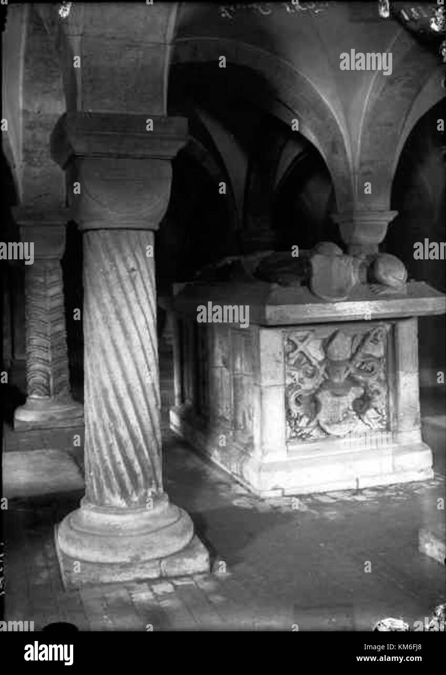 Lunds Domkyrka, located in Lund, Sweden, is a medieval cathedral known ...