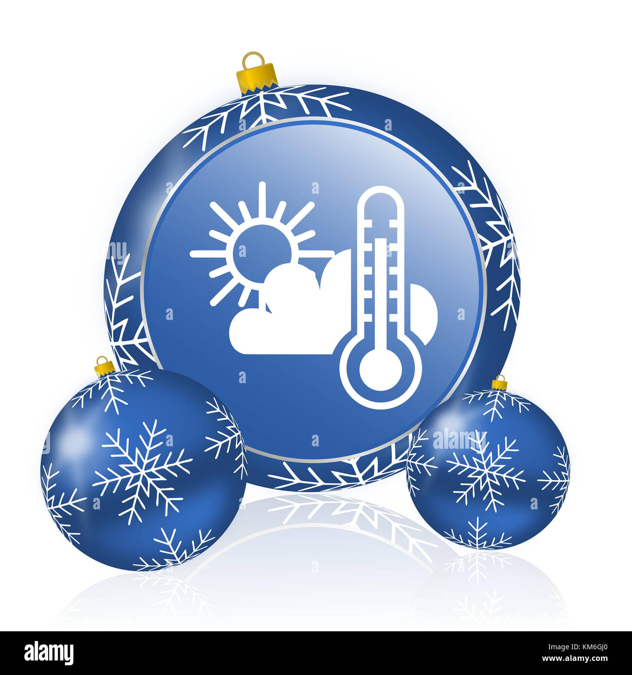 Christmas clouds snow sky Cut Out Stock Images & Pictures - Alamy