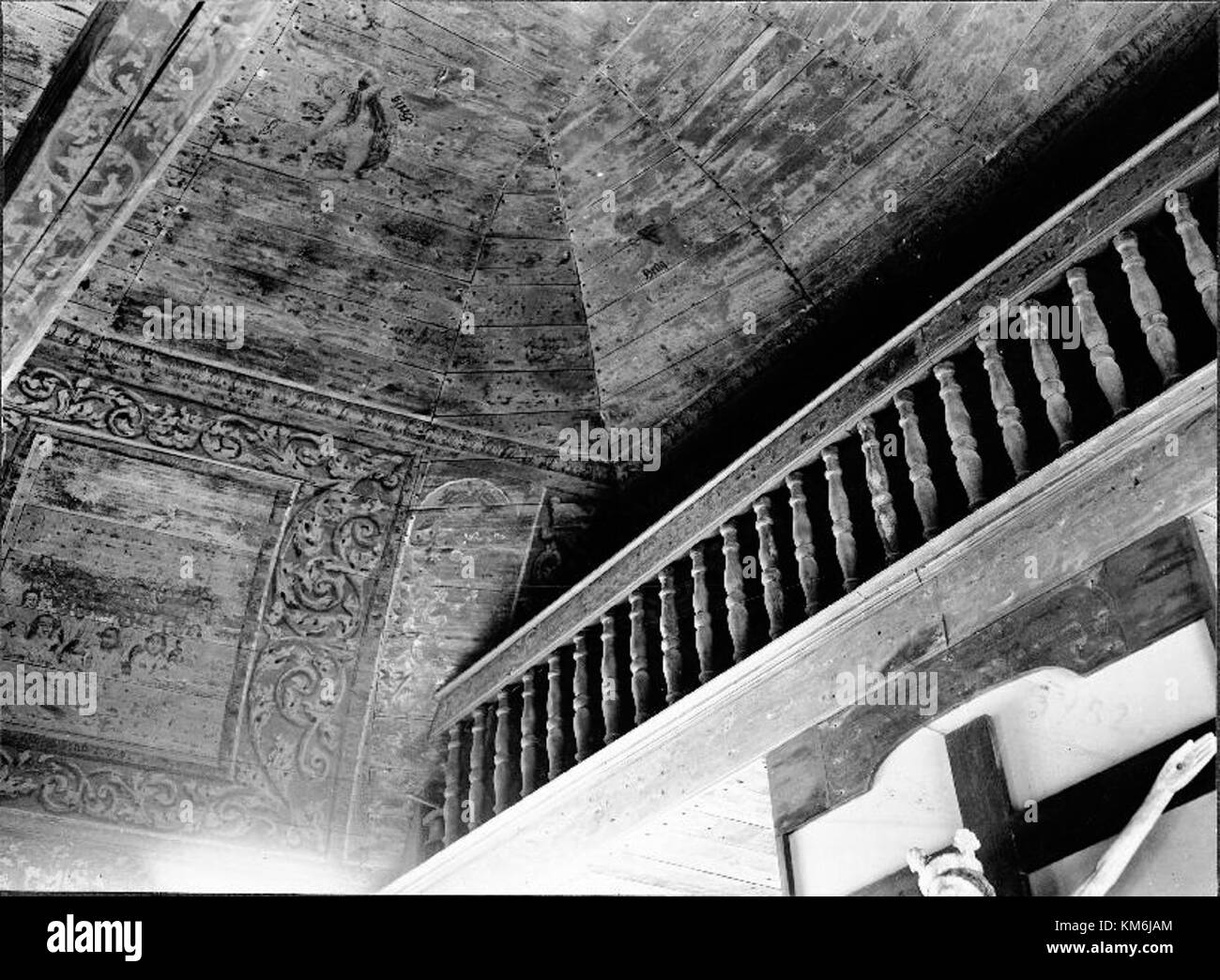 Hyssna gamla kyrka KMB 16000200158526 Stock Photo - Alamy