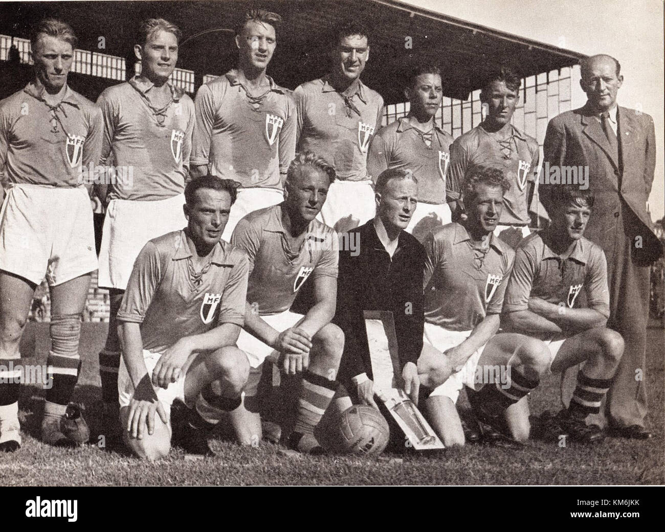 MFF 1946-47 refers to the Malmö FF, a Swedish football team, and their ...
