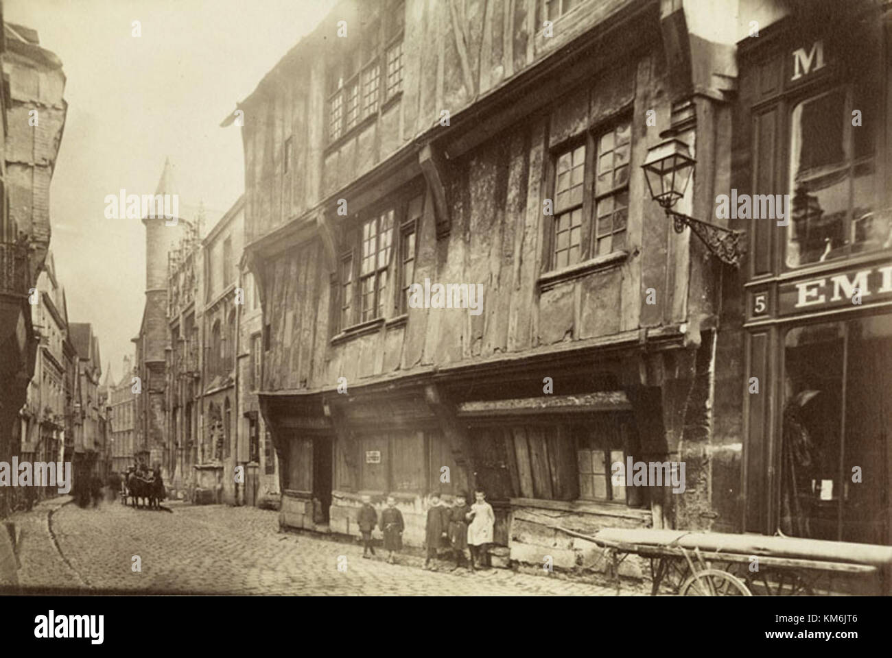 Rouen, France, is a historic city known for its medieval architecture ...