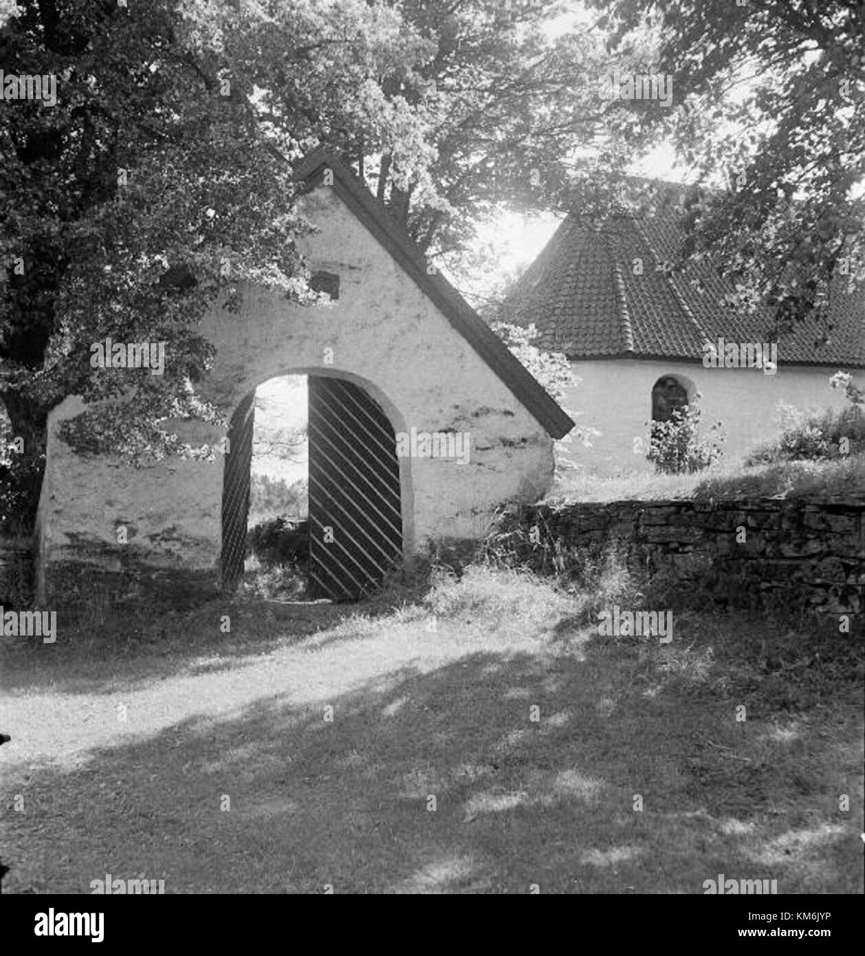 Hyssna Old Church in Sweden, a historically significant religious site ...