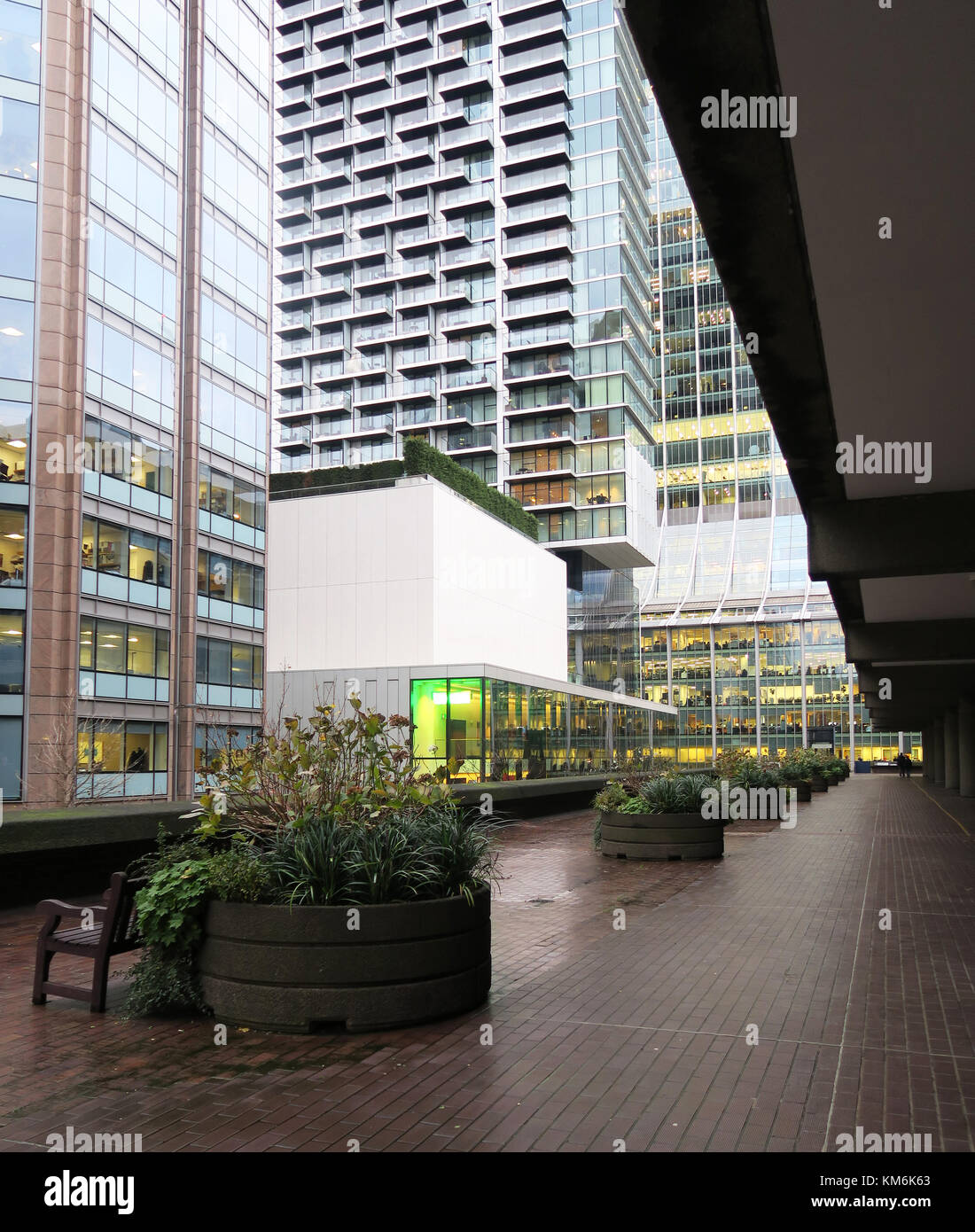 Barbican plants hi-res stock photography and images - Alamy