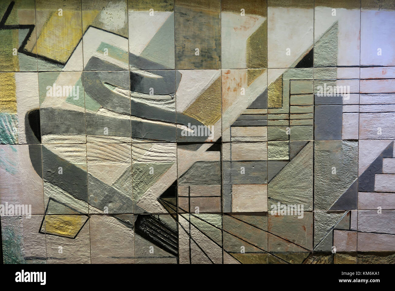 Barbican Arts Centre walkway Stock Photo - Alamy