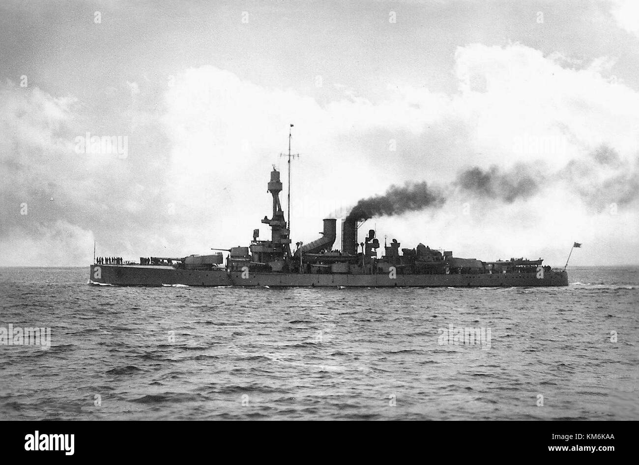 HMS Sverige was a Swedish battleship, commissioned in the early 20th ...