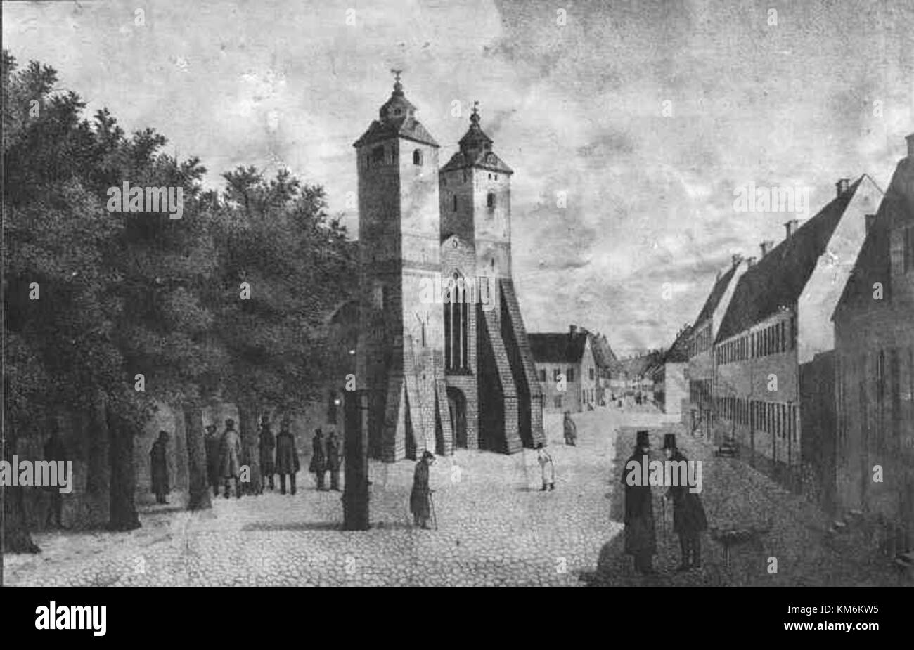Lund Cathedral, located in Lund, Sweden, is a Romanesque church ...