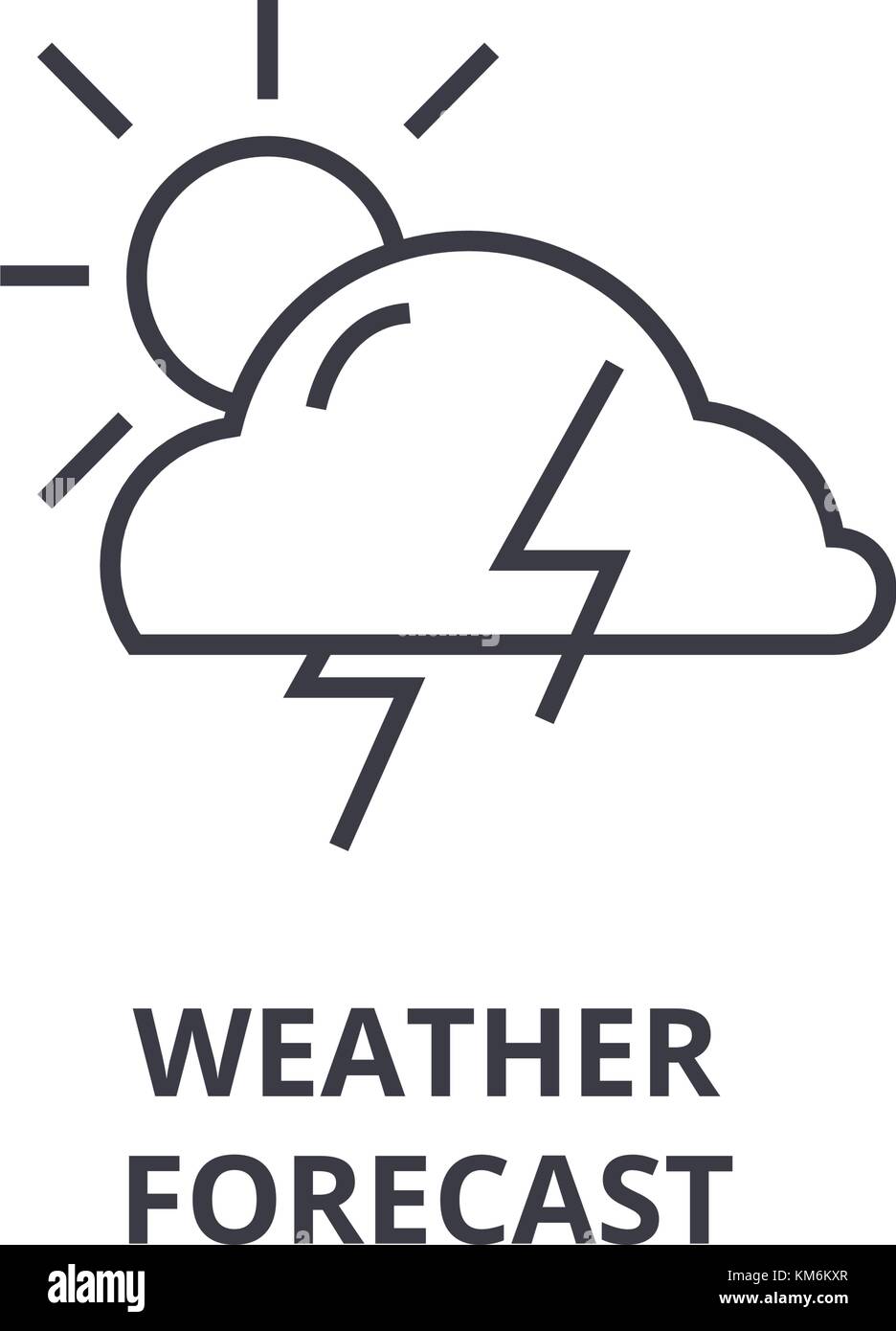 Snow Symbol Weather Forecast High Resolution Stock Photography and ...