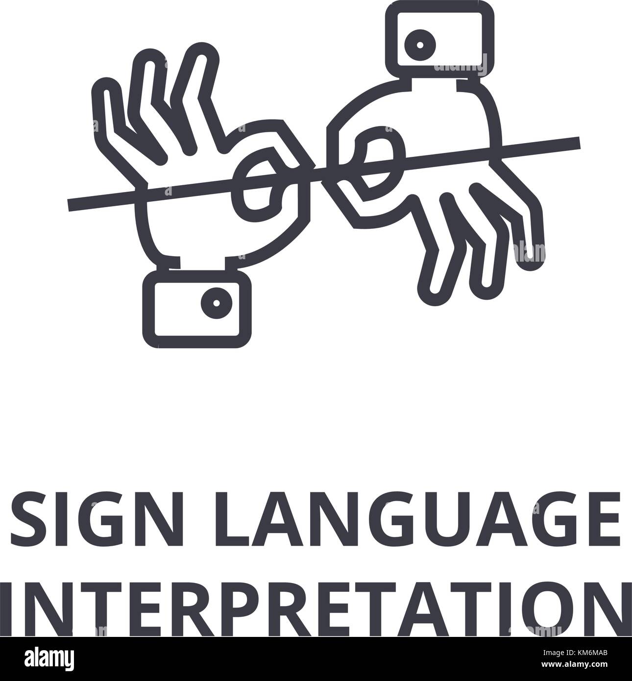 Hand Sign Language Alphabet Deaf High Resolution Stock Photography and ...