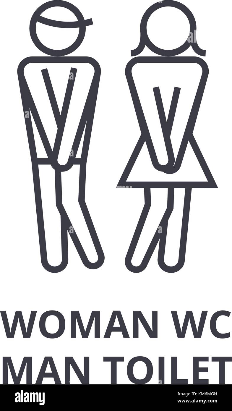 Toilet Sign Vector Stock Photos & Toilet Sign Vector Stock Images - Alamy