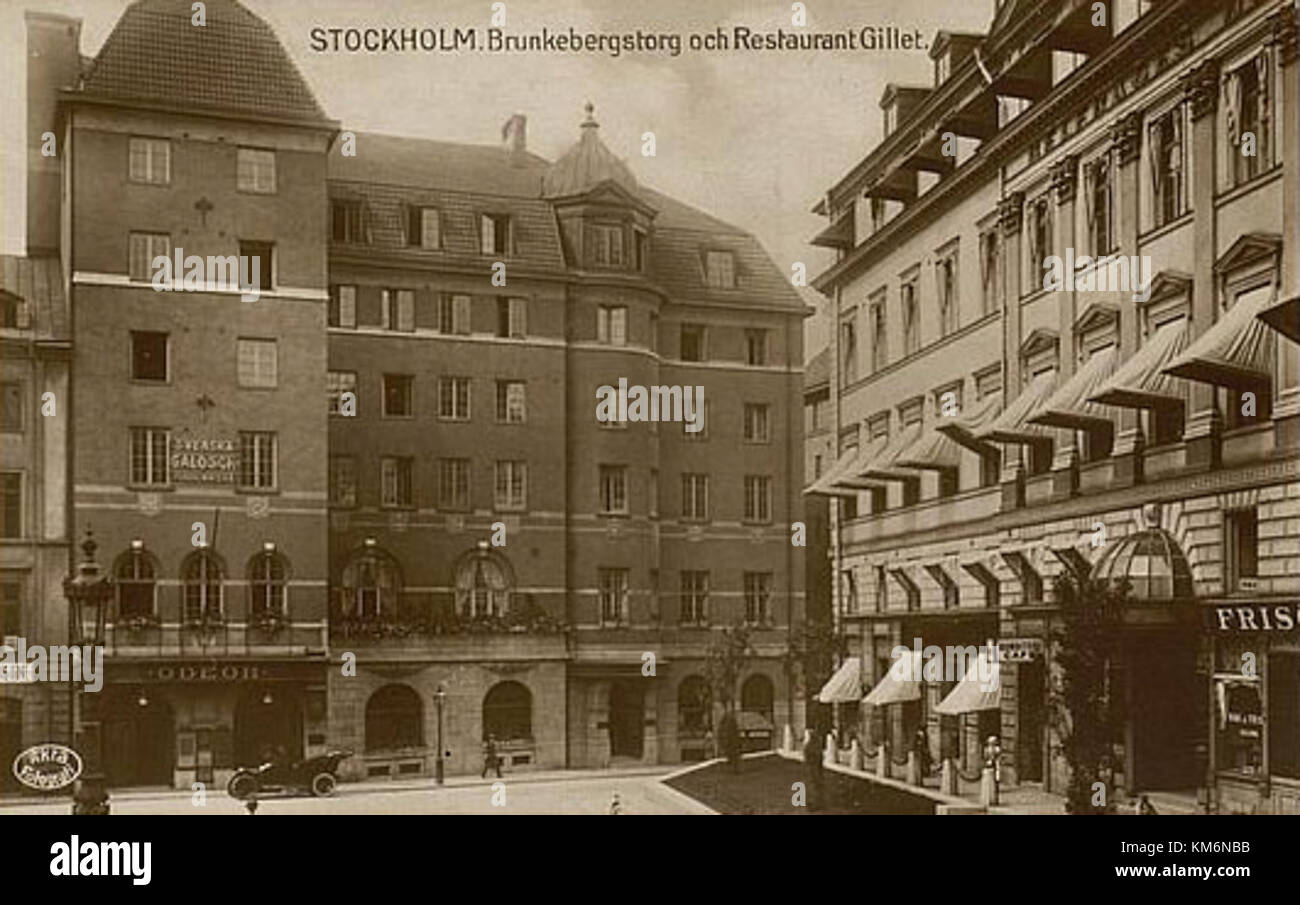 Odeon vid Brunkebergstorg Stock Photo - Alamy