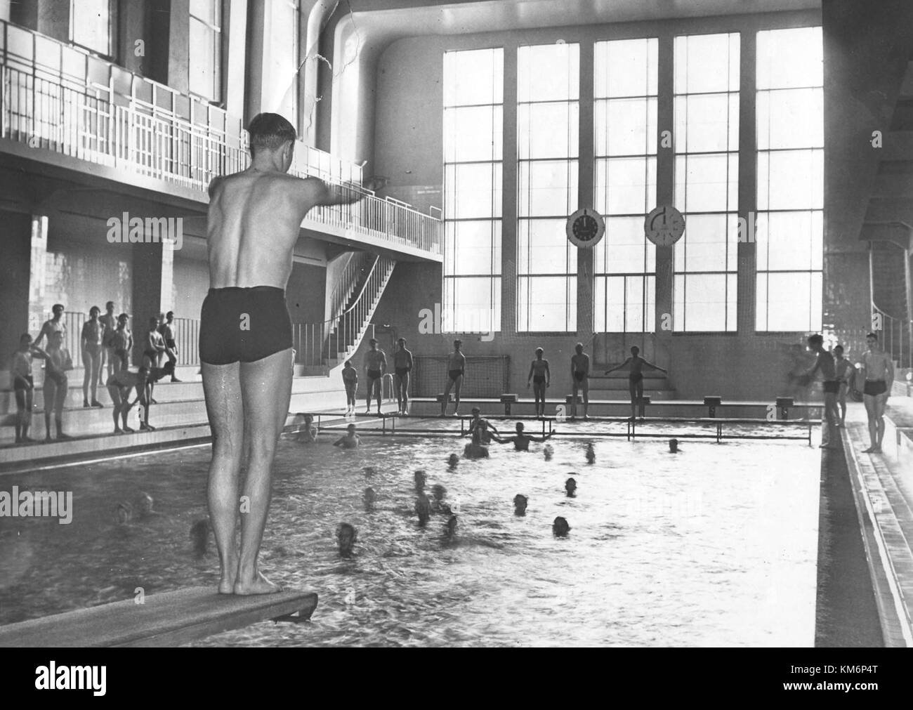 Medborgarhusets Bad, built in 1939, is a historical public bathhouse ...