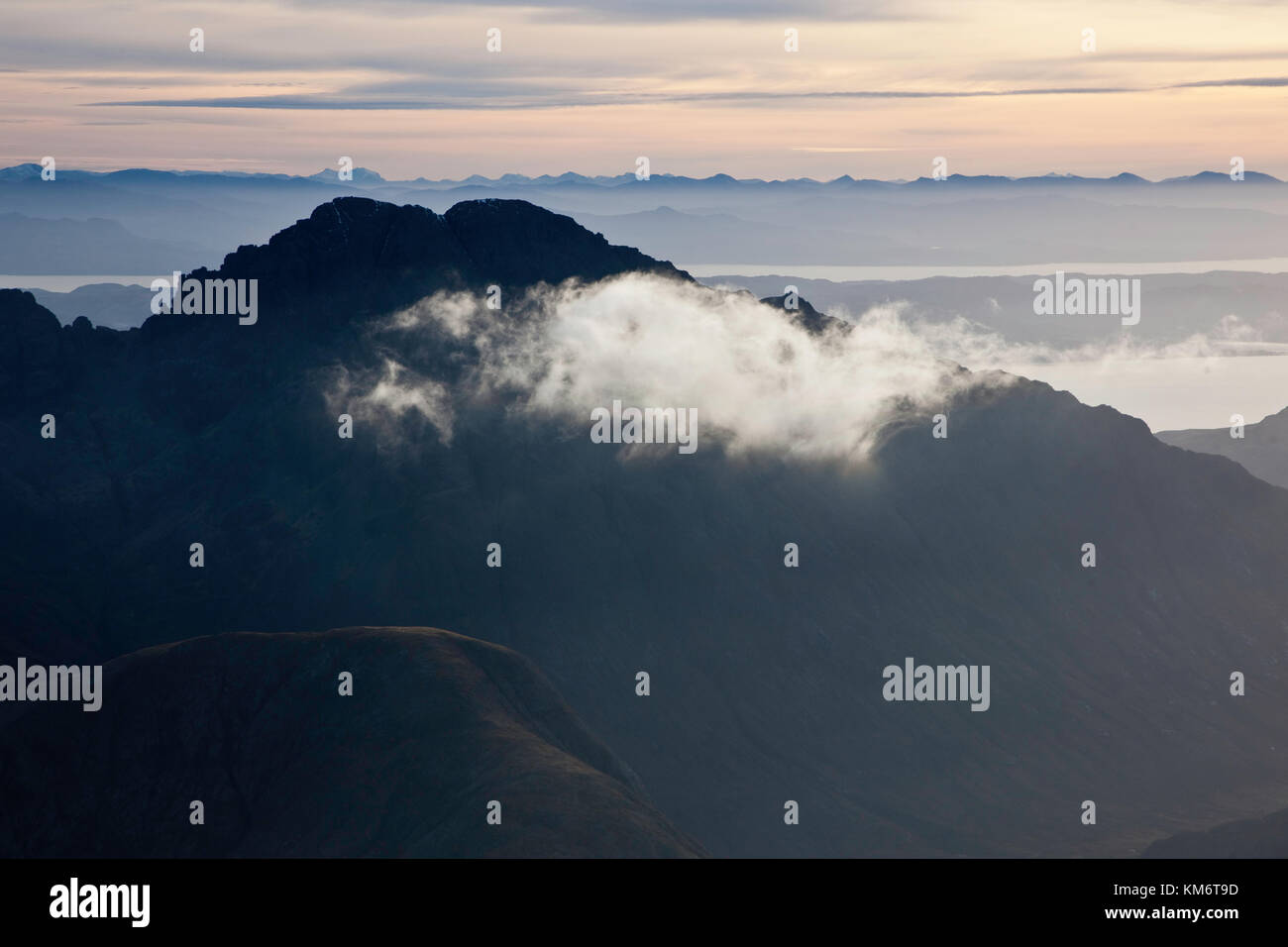 Cuillin aerial hi-res stock photography and images - Alamy