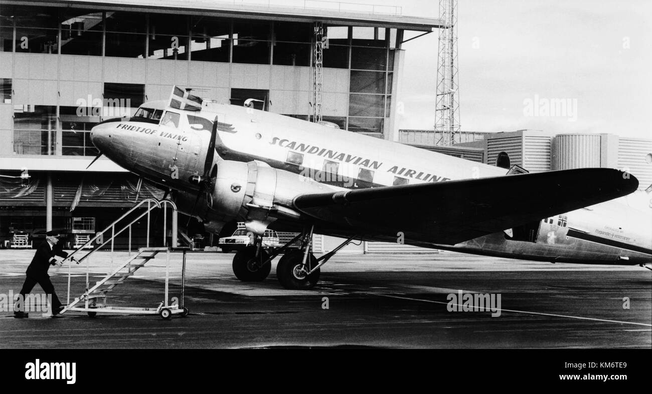 The SAS DC-3 Fridtjof Viking SE CFP was a historic aircraft operated by ...