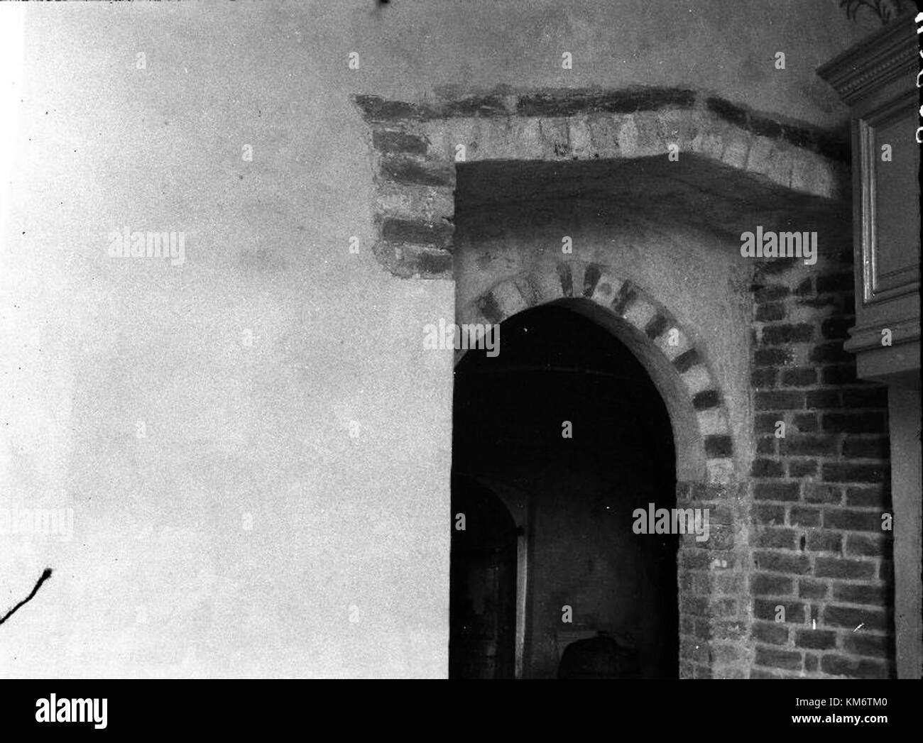 A photograph of Lagga Church in Sweden, cataloged by the Swedish ...
