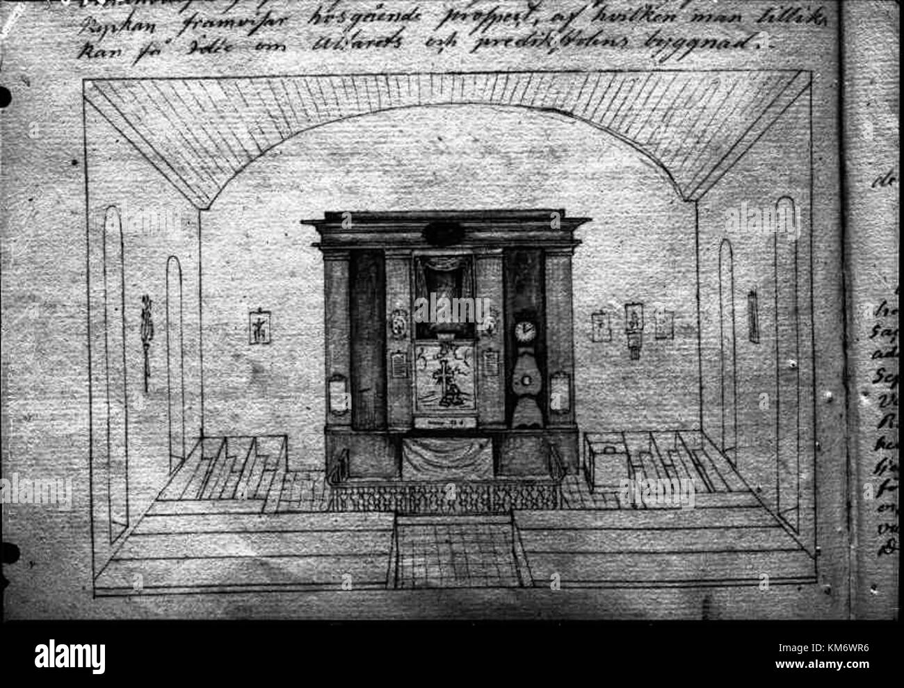 Kristvalla kyrka KMB 16000200083265 Stock Photo - Alamy