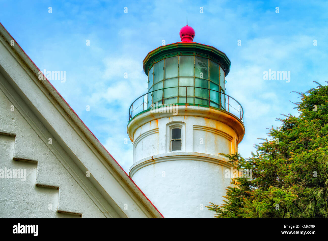 Heceta Lighthouse near Florence, Oregon at Devils Elbow State Park ...
