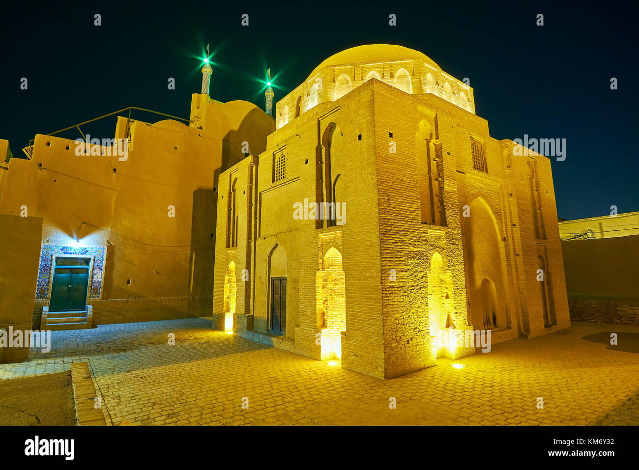 Beautiful medieval Alexander's Prison building is a popular tourist ...