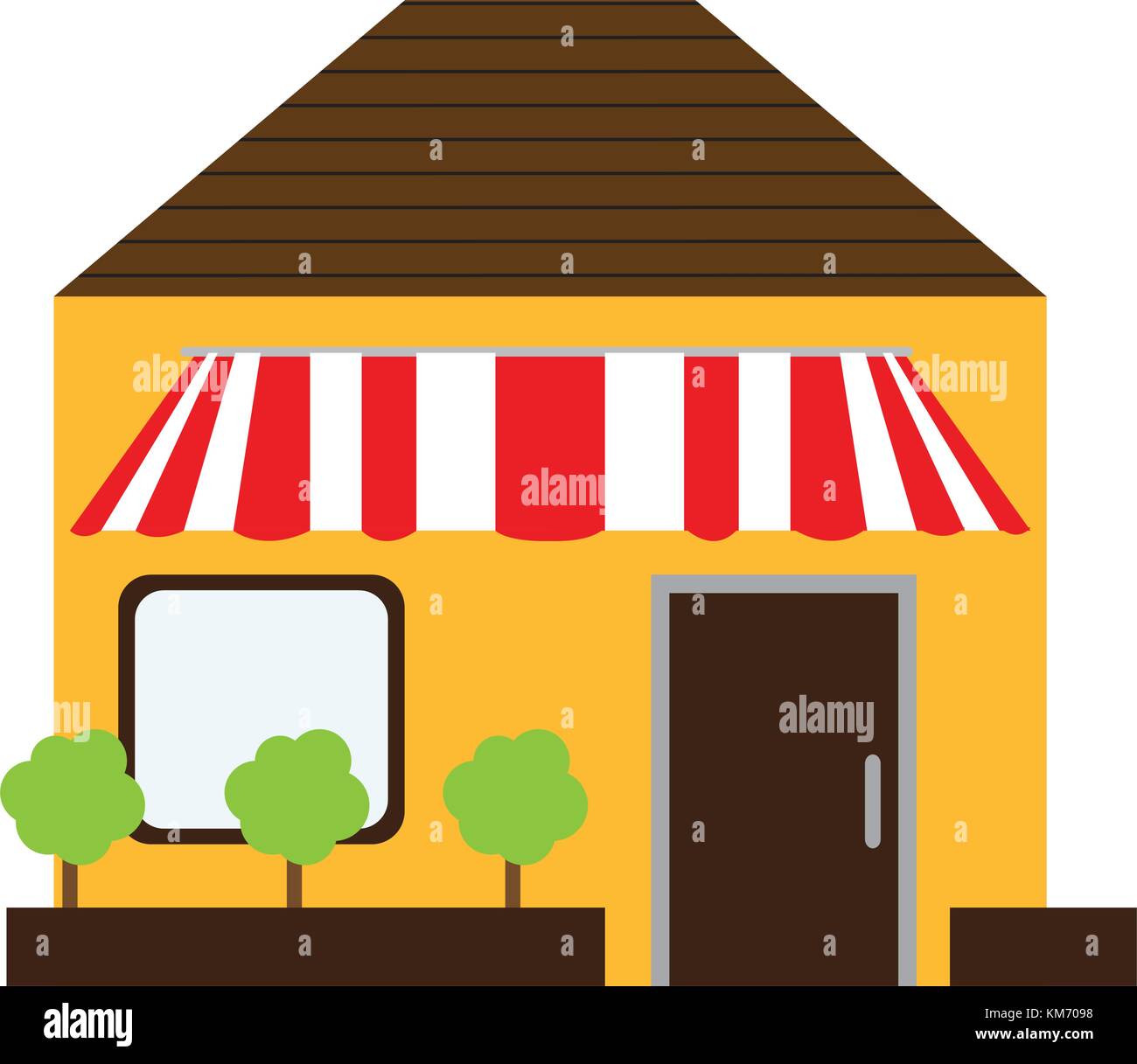 Isolated shop building Stock Vector Image & Art - Alamy