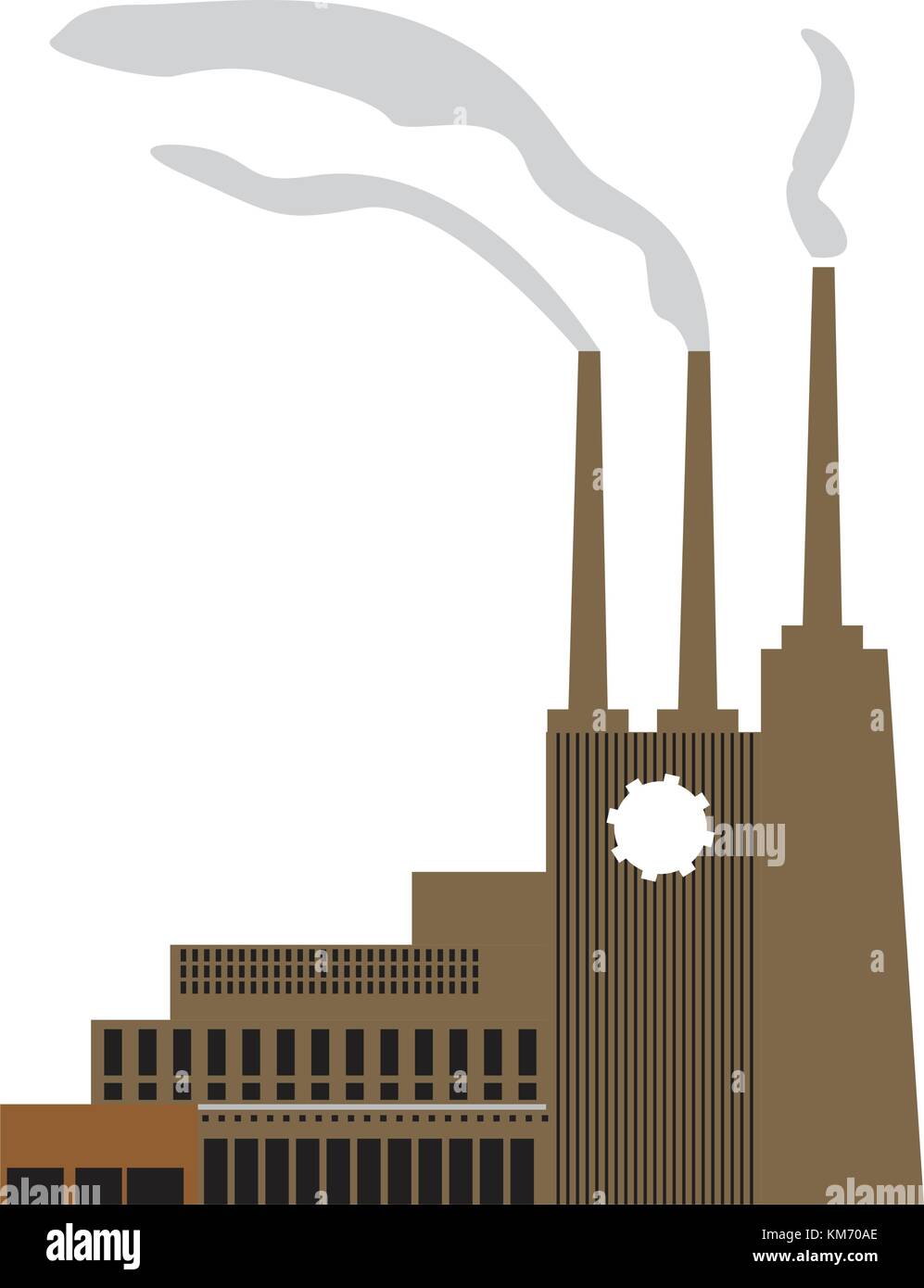 Isolated industry building Stock Vector Image & Art - Alamy