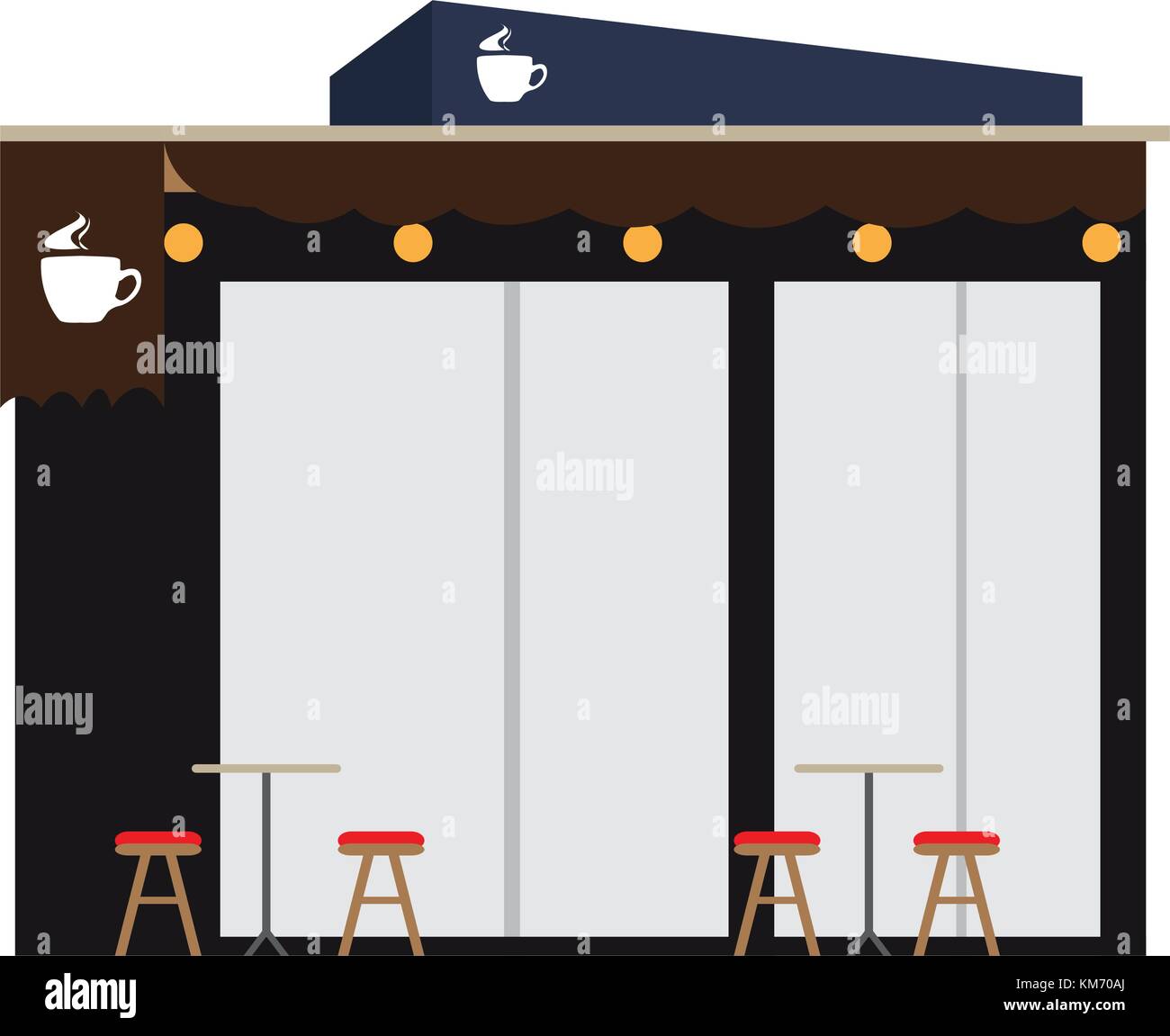 Isolated coffee shop Stock Vector Image & Art - Alamy