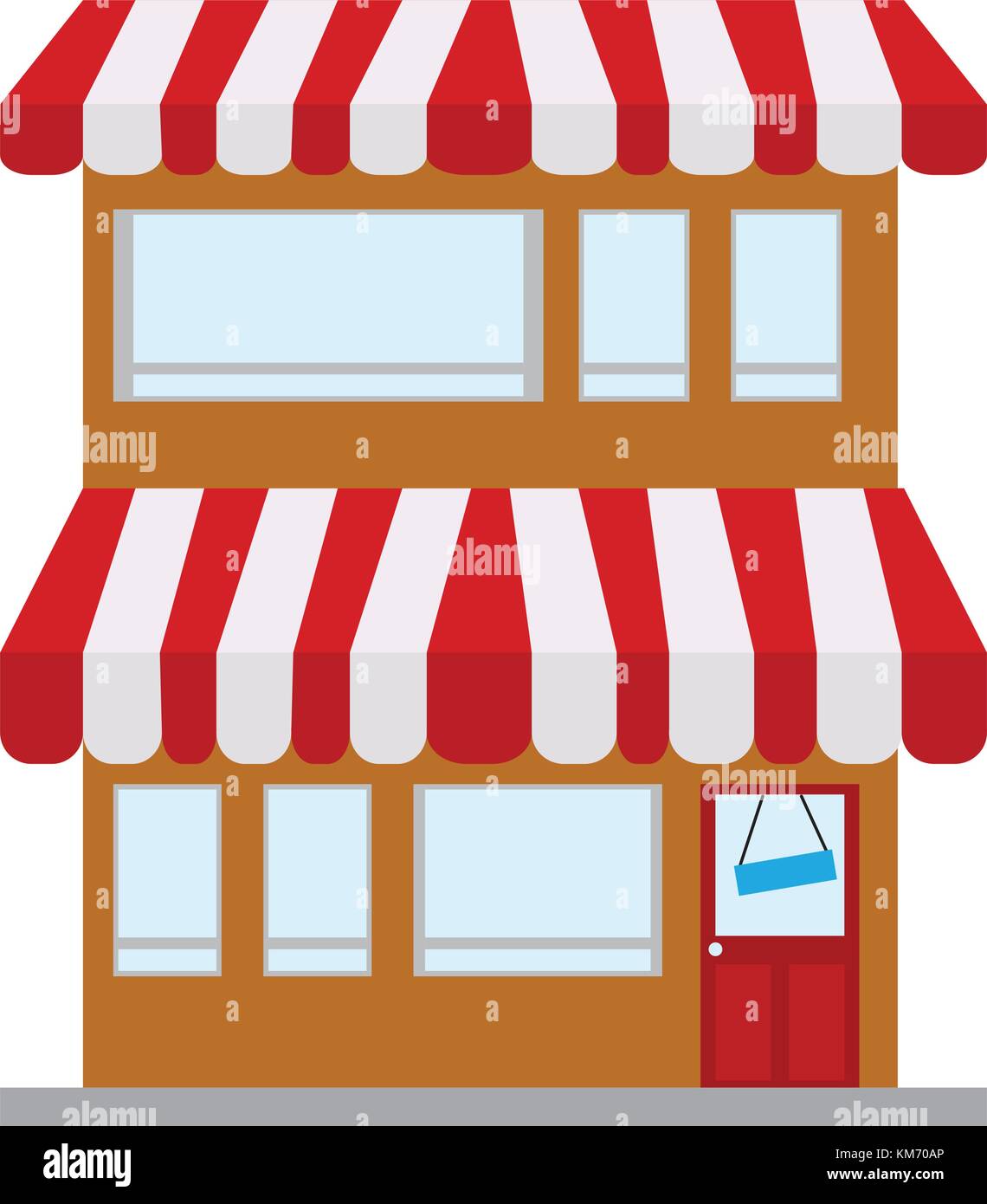 Isolated shop building Stock Vector Image & Art - Alamy