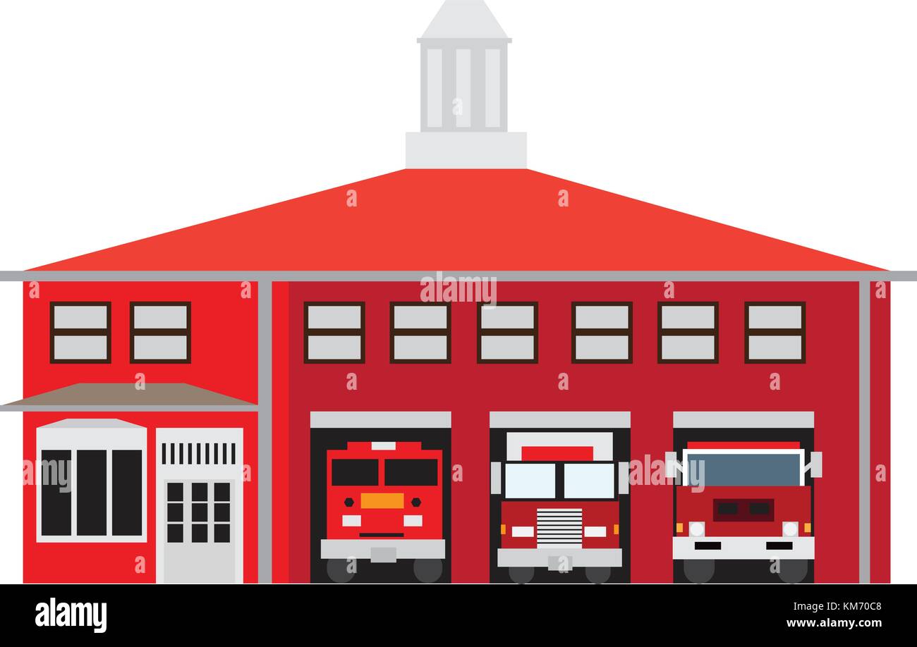 Exterior station Stock Vector Images - Alamy