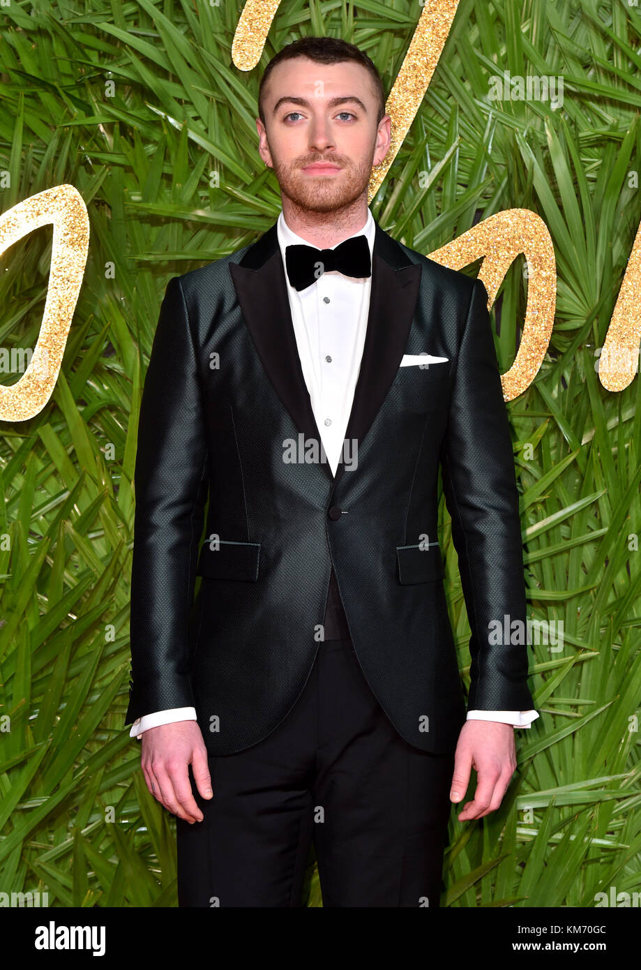 Sam Smith attending the Fashion Awards 2017, in partnership with ...