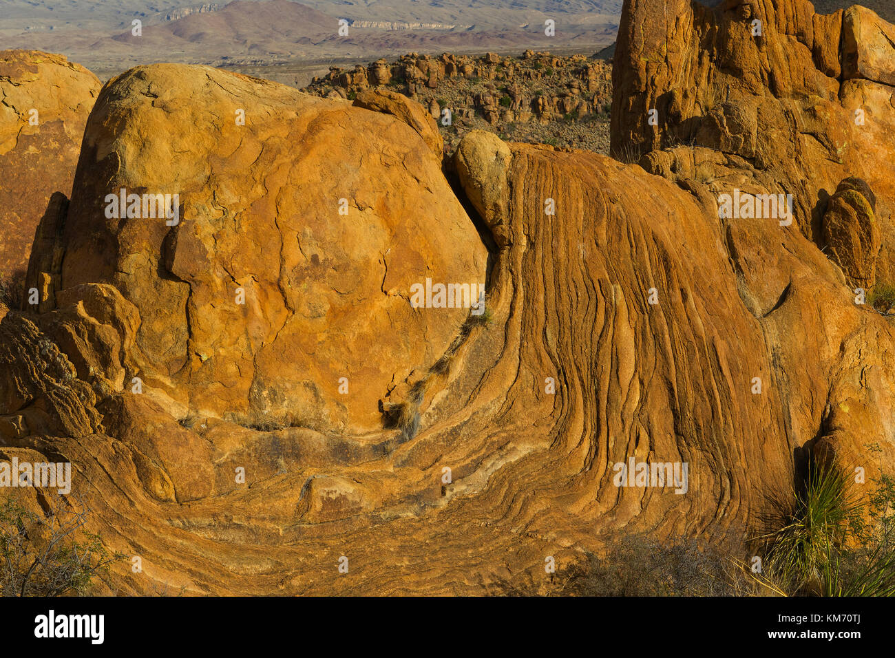 Rock Formations in Grapevine Hills, Big Bend National Park, TX, USA ...