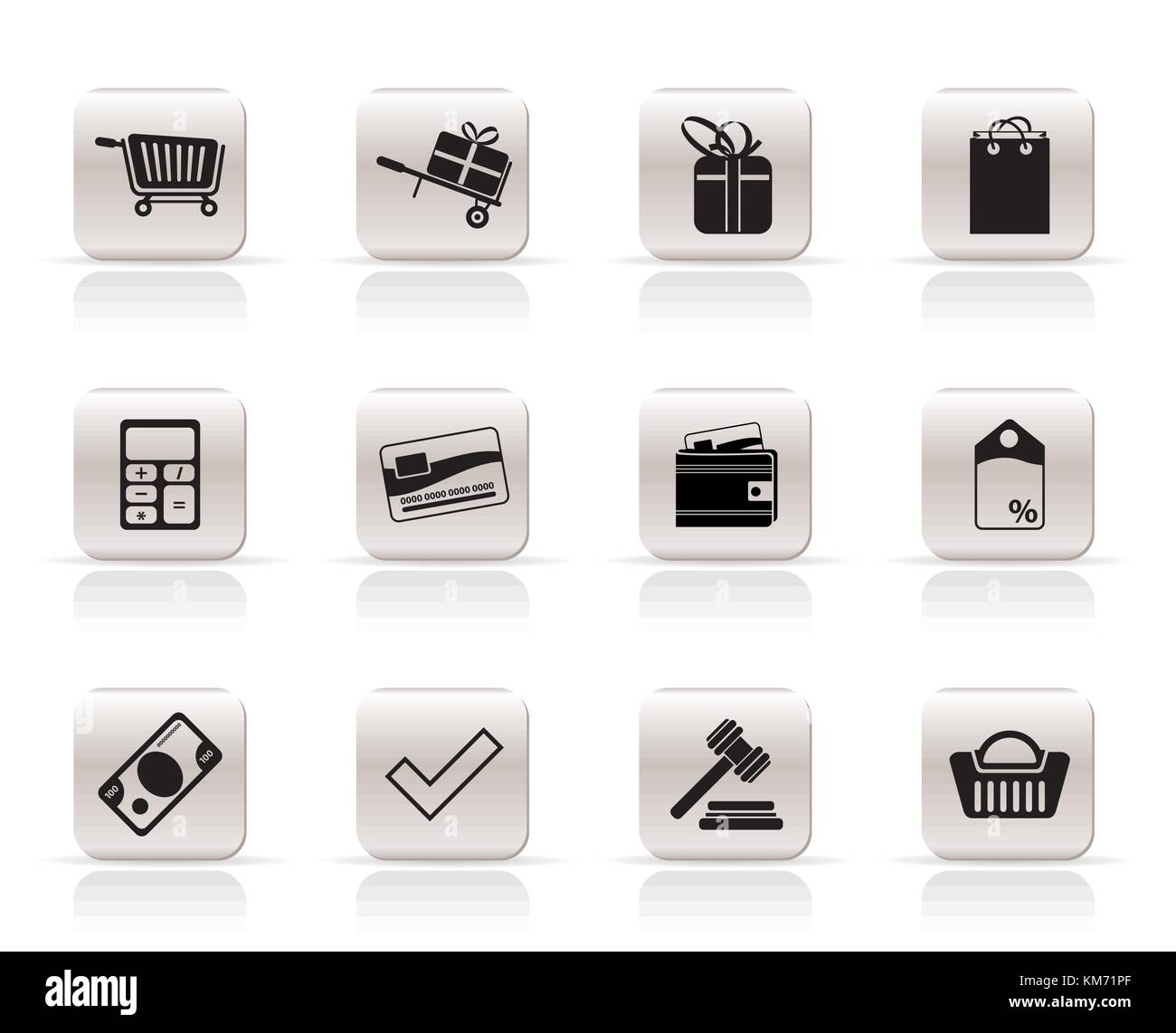 Online shop icons - vector icon set Stock Vector Image & Art - Alamy