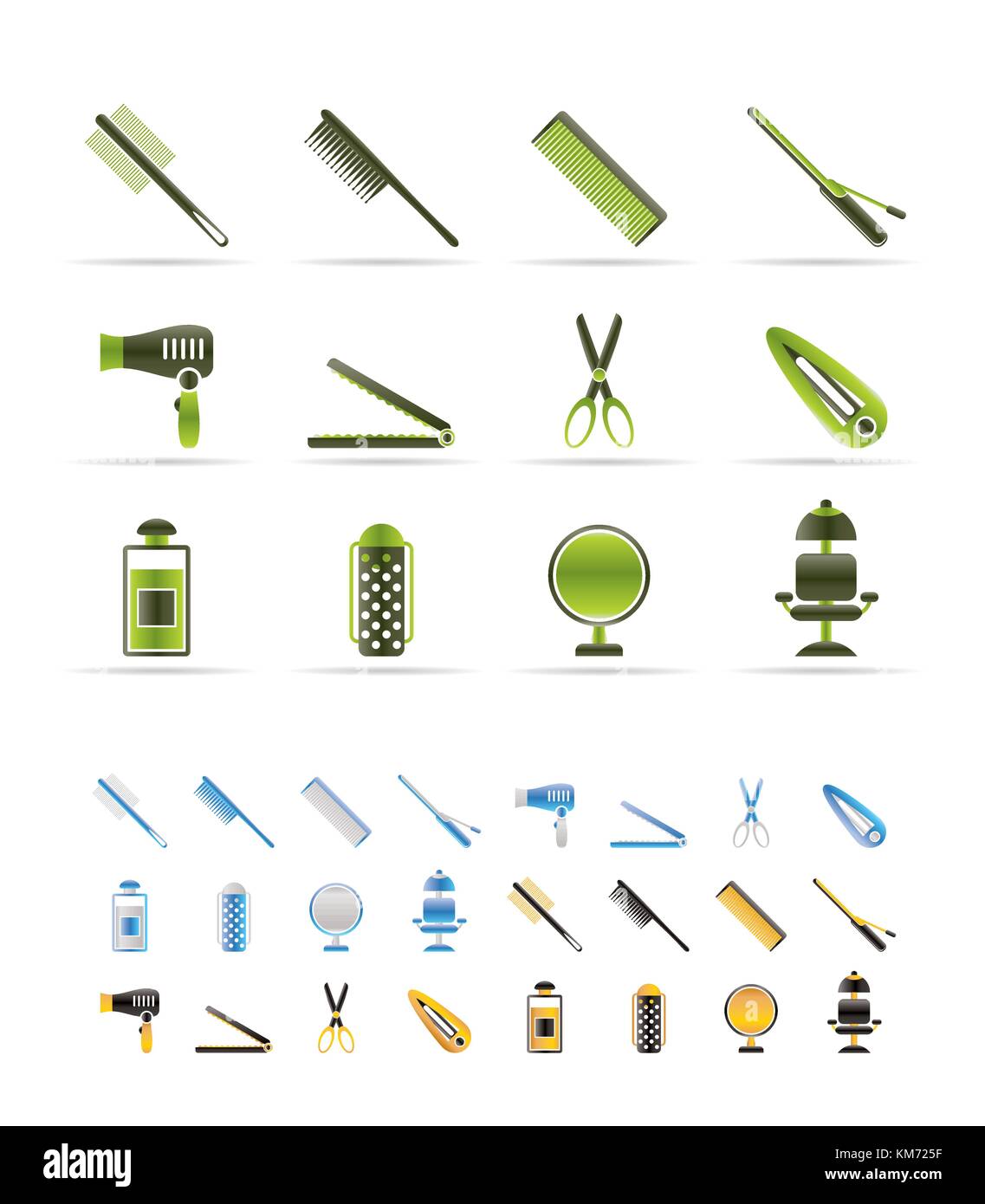 Industry hairdressing Stock Vector Images - Alamy