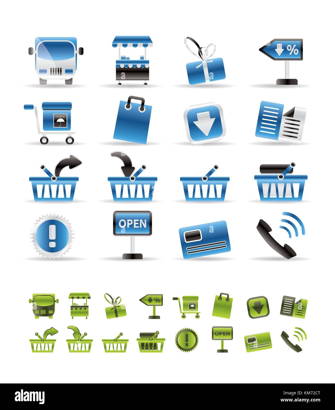 Online shop icons - vector icon set Stock Vector Image & Art - Alamy
