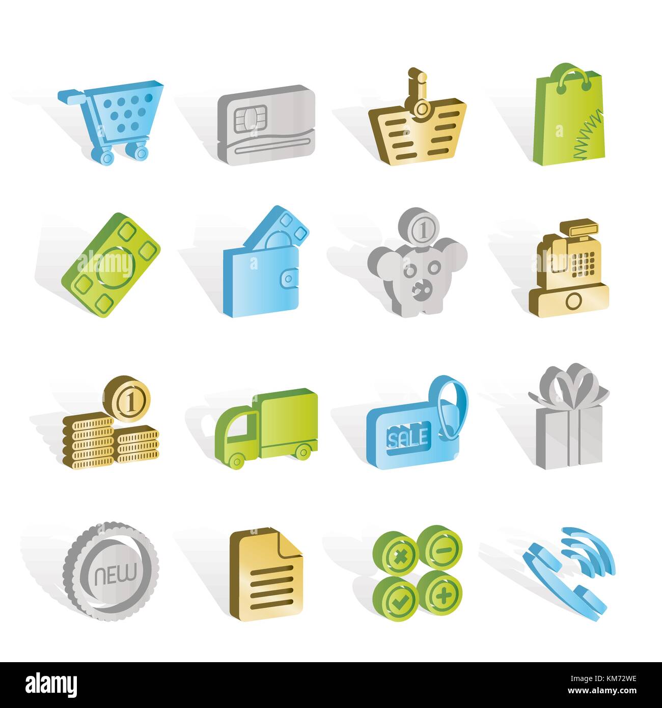 Online shop icons - vector icon set Stock Vector Image & Art - Alamy