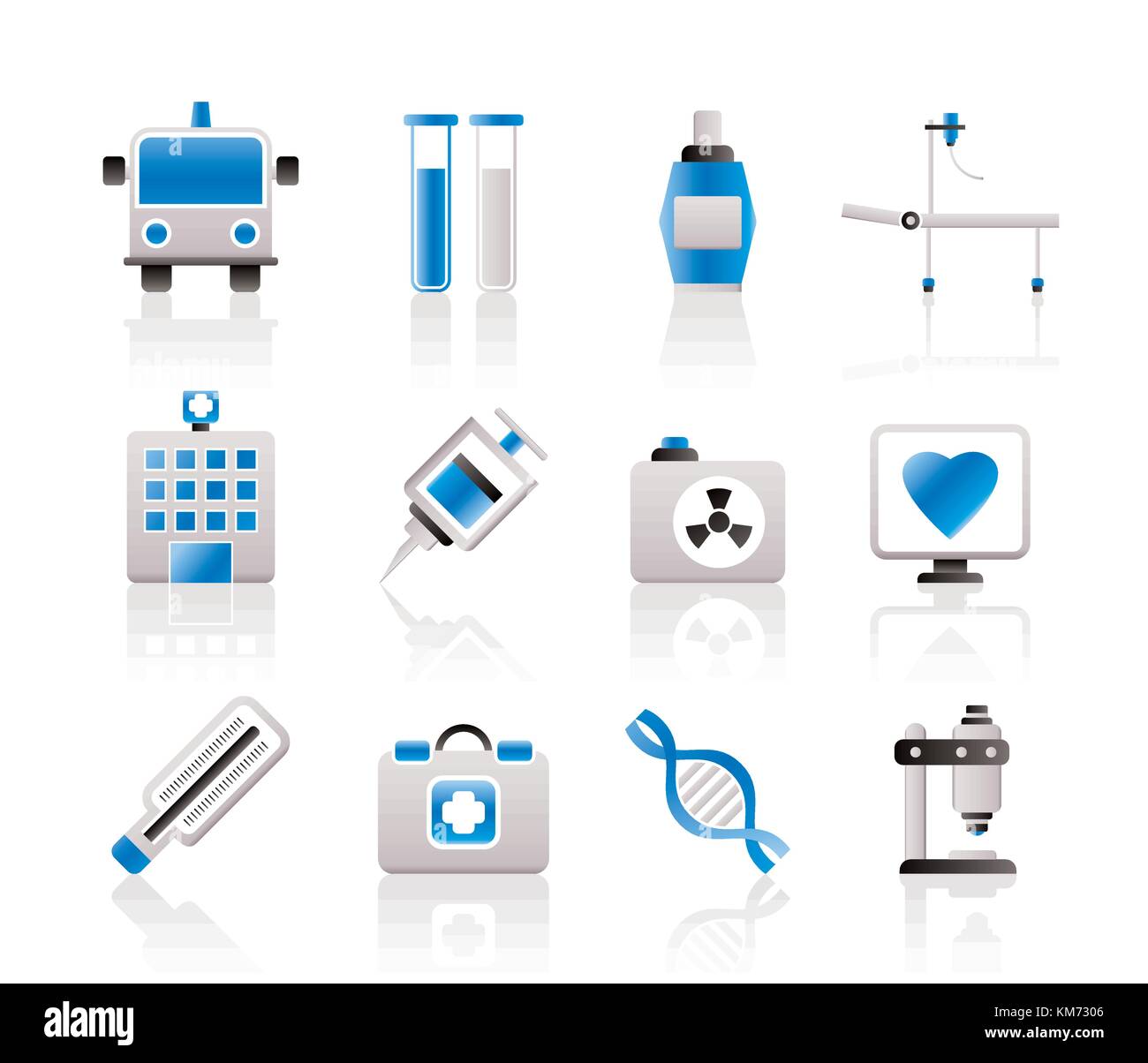 Clinical thermometer vector Cut Out Stock Images & Pictures - Alamy