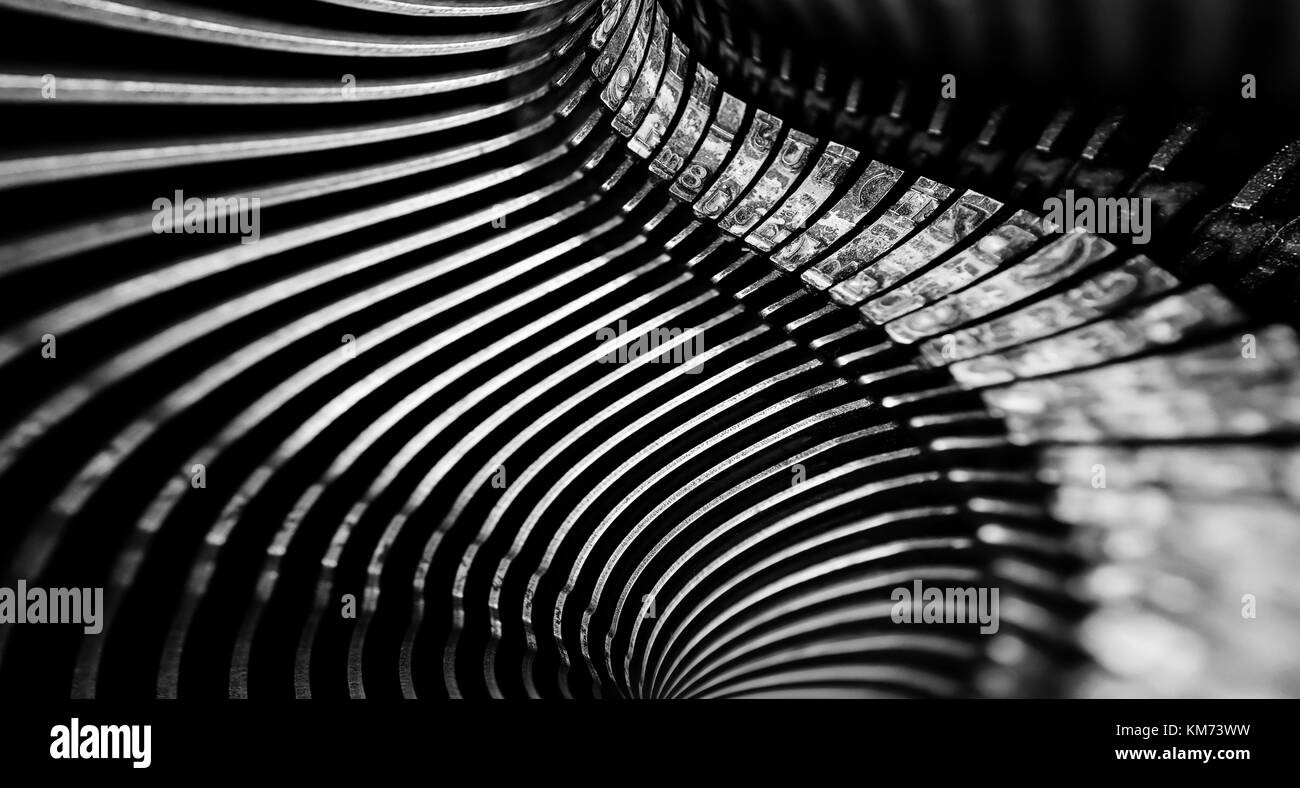 Abstract background with metal part and elements Stock Photo - Alamy