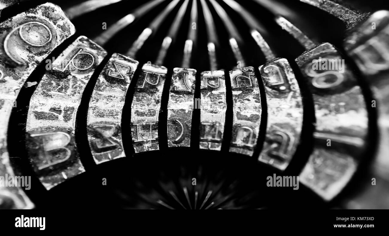 Abstract background with metal part and elements Stock Photo - Alamy