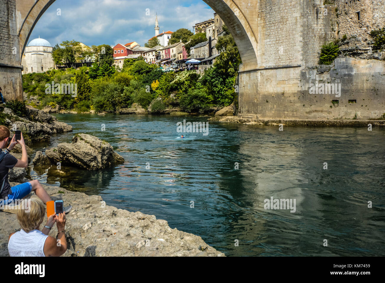 Jumping to neretva hi-res stock photography and images - Alamy